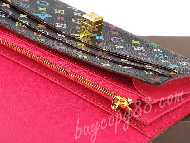 ID.20890|M60278-ro-B04 |LOUIS VUITTON-M60278-ro-玫紅色-錢夾