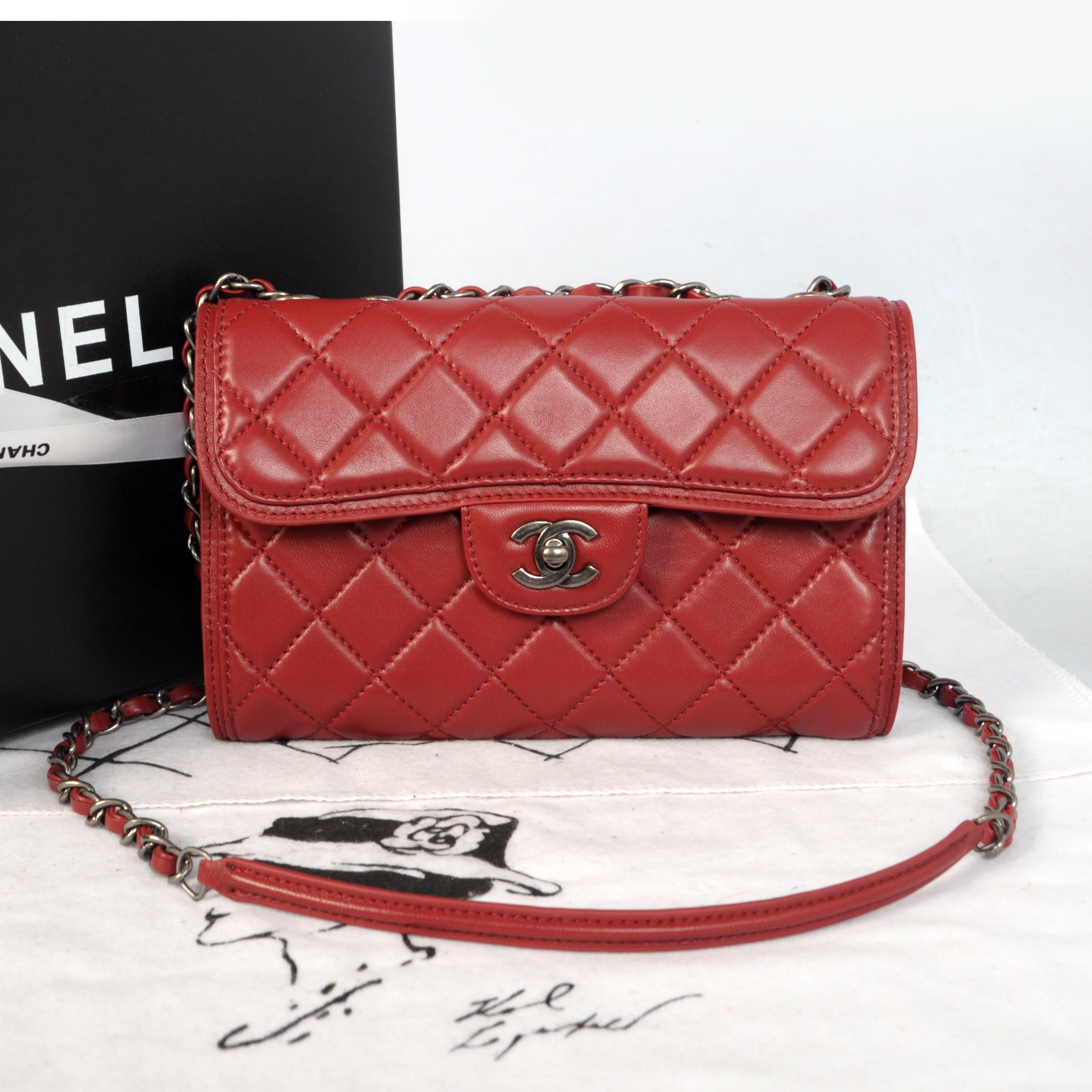 ID.100505|CHA224-dre-l|CHANEL 經典款斜揹包 ~超高品質